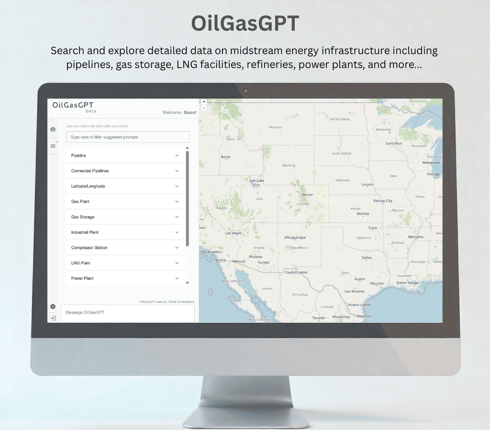 OilGasGPT | Midstream Energy Infrastructure Data, Pipelines & Gas ...